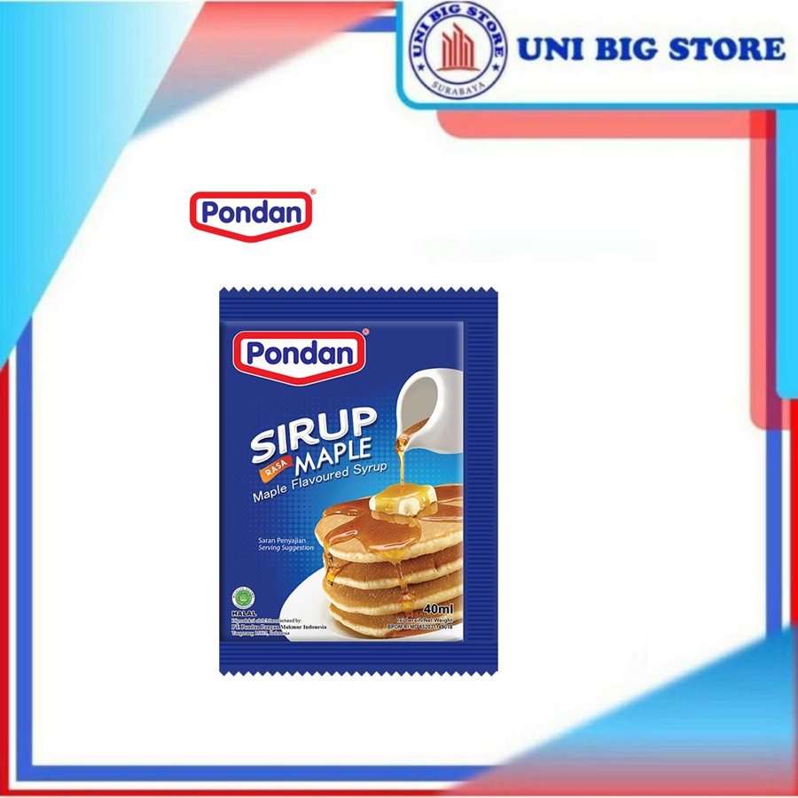 Jual Pondan Sirup Maple Syrup 40 ml | Shopee Indonesia