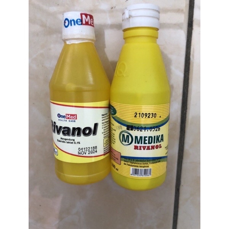 Jual Rivanol 100ml / Cairan Antiseptic Pembersih Luka P3K Per Botol ...