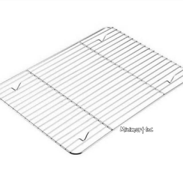 Jual Cooling Rack Stainless steel Ukuran 30x30cm / Rak Pendingin Kue ...