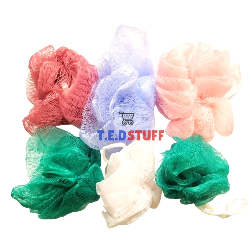 Jual SPONS MANDI JARING / SPON MANDI GOSOK / SPONGE MANDI SHOWER NET ...