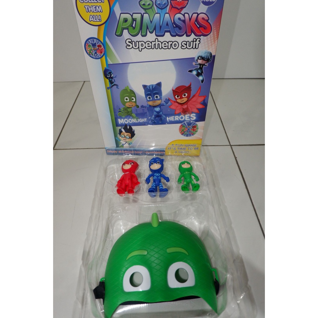 Jual PJ MASKS, MAINAN FIGUR+TOPENG, MAINAN ANAK | Shopee Indonesia