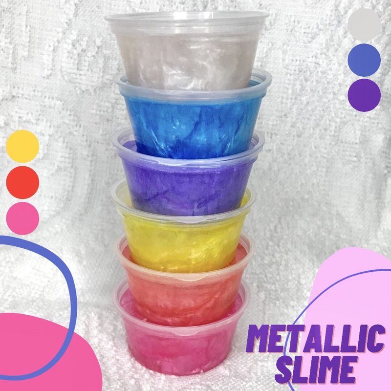 Jual metalic slime 35ml termurah || platinum.slime8821 | Shopee Indonesia