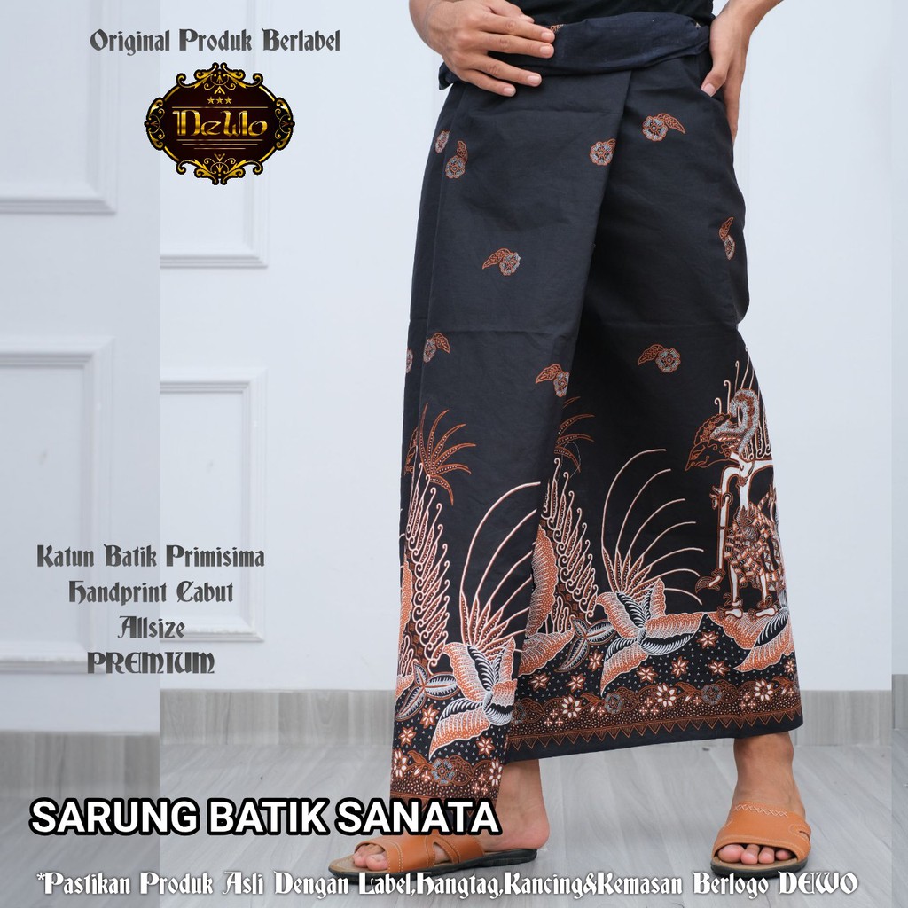 Jual SARUNG BATIK ASLI SOLO KATUN HALUS PREMIUM MODERN BUSANA MUSLIM ...
