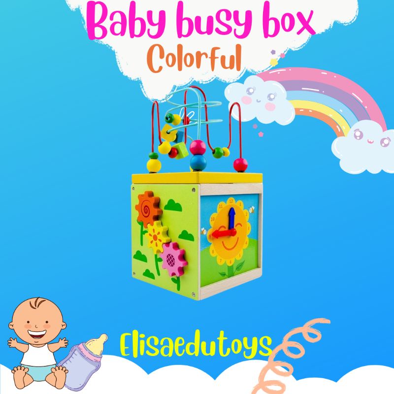 Jual baby busy box multifunction box | Shopee Indonesia