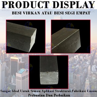 Jual EELIC BEI-V10MM 100CM BESI VIRKAN BESI SEGI EMPAT BESI PADAT ...