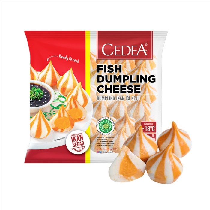 Jual CEDEA Fish Dumpling Cheese 500gr (KHUSUS KURIR INSTANT) | Shopee ...