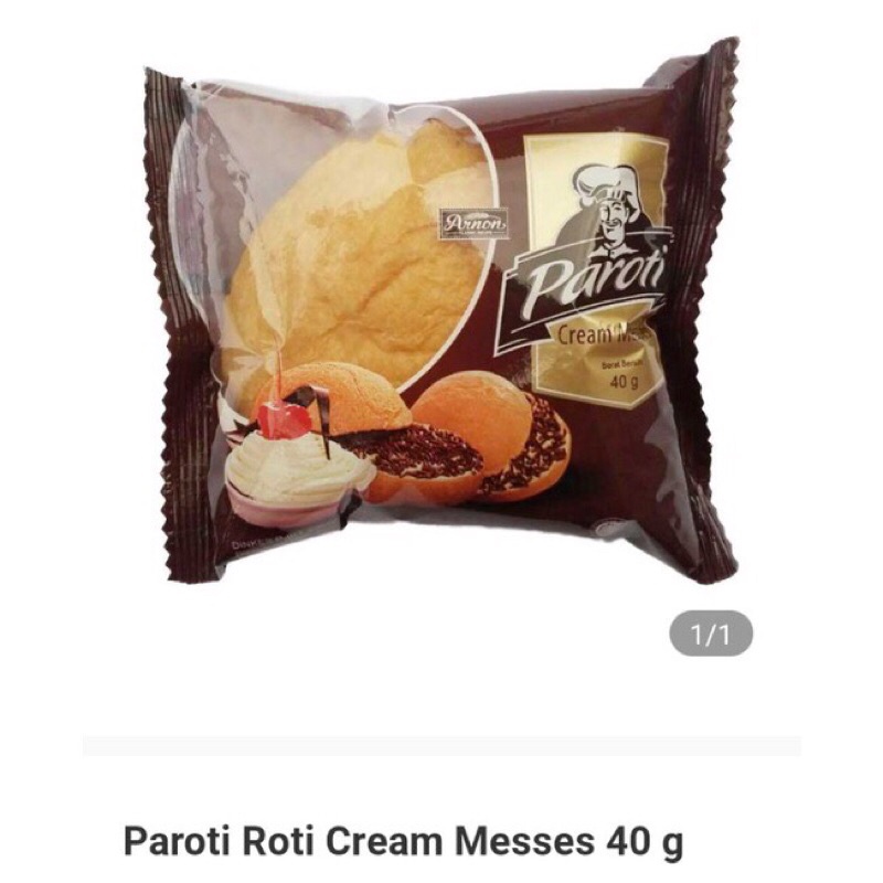 Jual Roti Paroti Messes Cream Coklat 40gr / Satuan | Shopee Indonesia