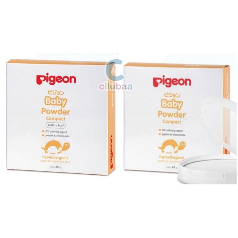 Jual Pigeon Baby Powder Compact & Refill 45g | Shopee Indonesia