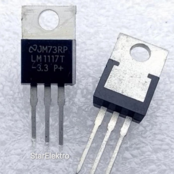 Jual 2pcs LM1117T-3.3 LM117T 3.3V IC Regulator 3,3V To-220 | Shopee Indonesia