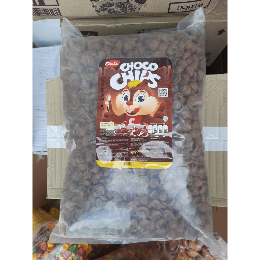 Jual Simba Choco Chips / Crunch Kemasan 1 kg | Shopee Indonesia