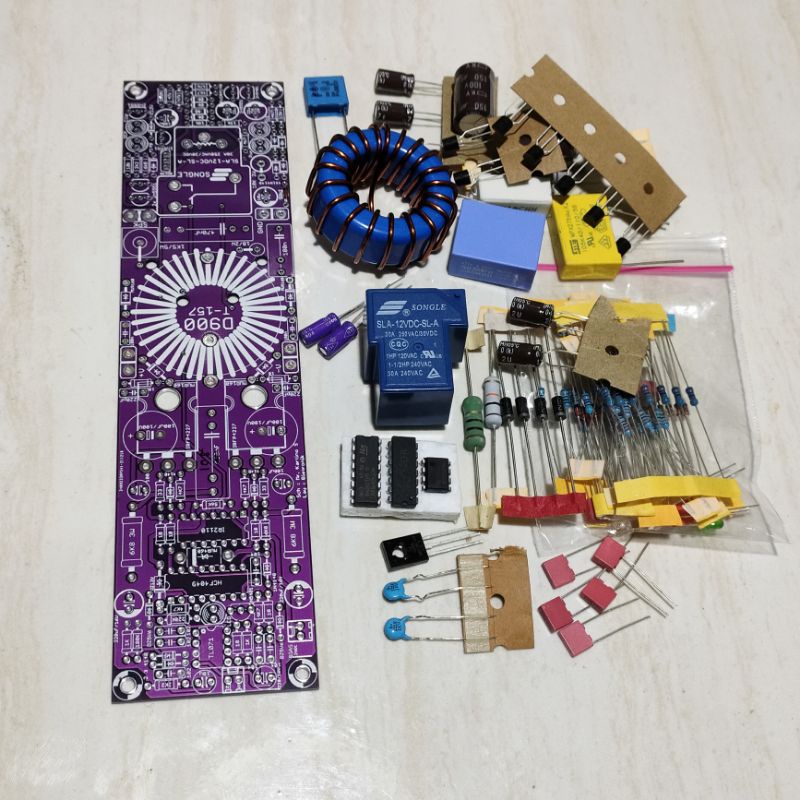 Jual Paket DIY D900 Plus Speaker Protector Class D Power Amplifier PCB ...