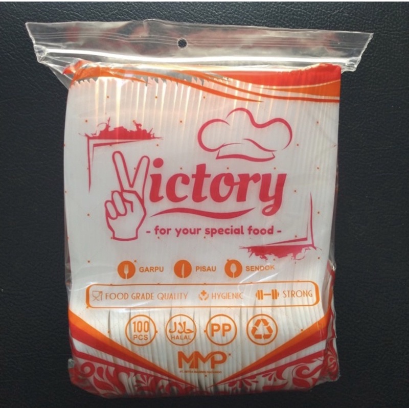 Jual Sendok Makan Plastik PP Victory / Sendok Makan Murah / Sendok ...