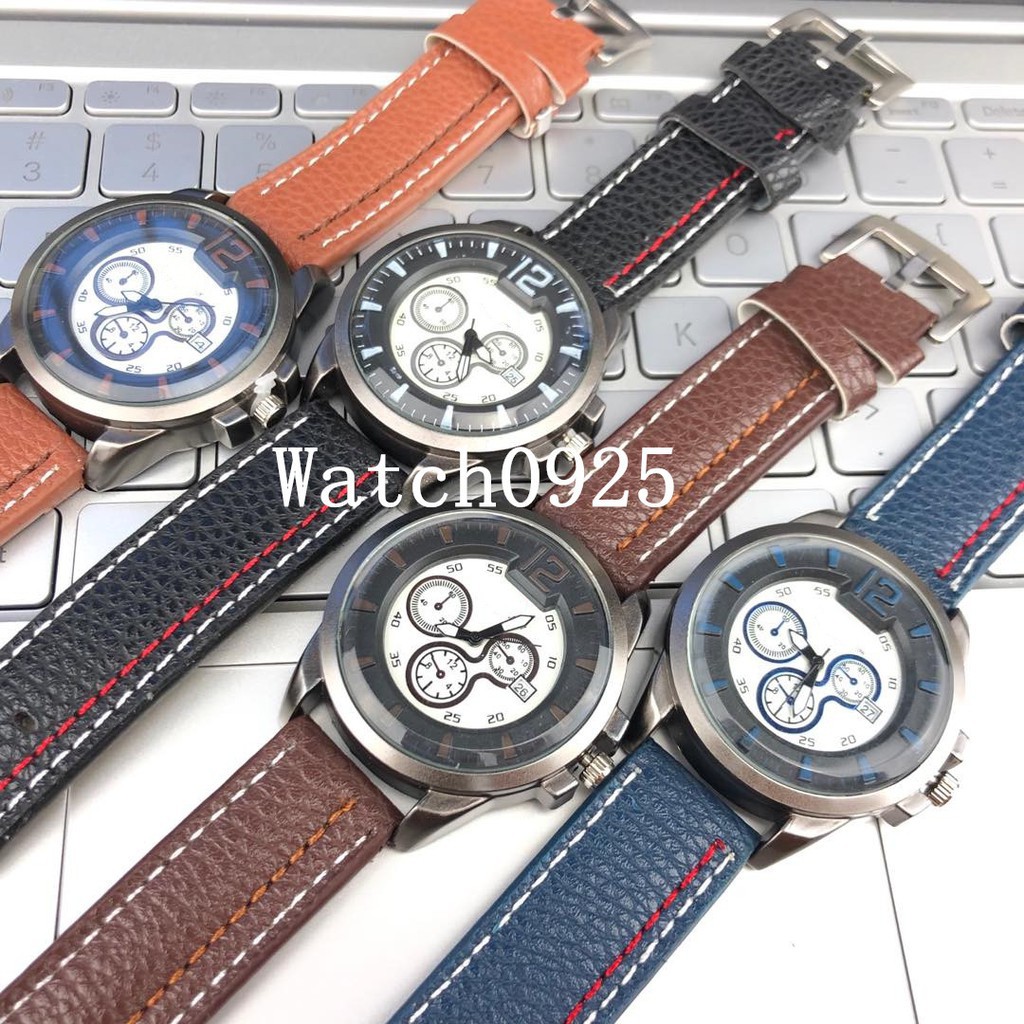 Jual Jam tangan karet Kulit vios murah import grosir premium dual ...