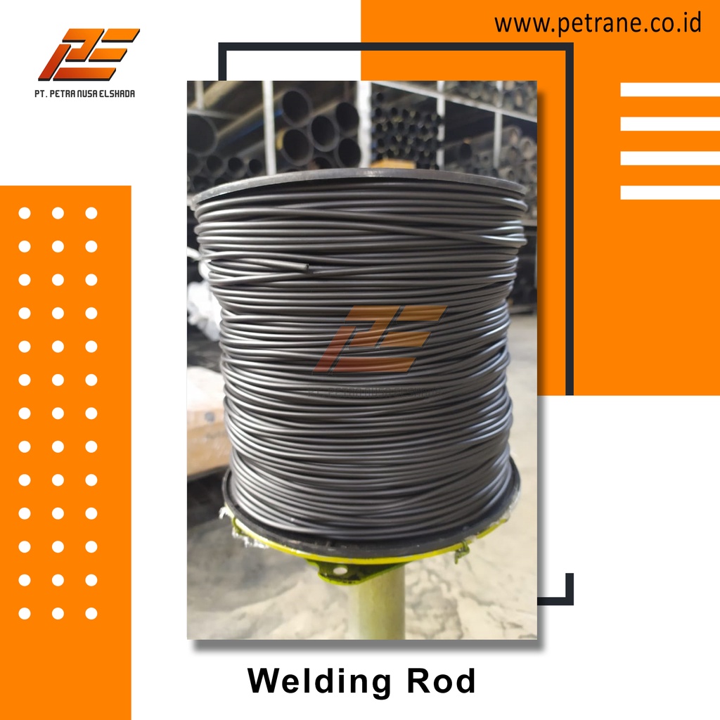 Jual Kawat Las HDPE / Welding Rod Black 4mm Viroline | Shopee Indonesia
