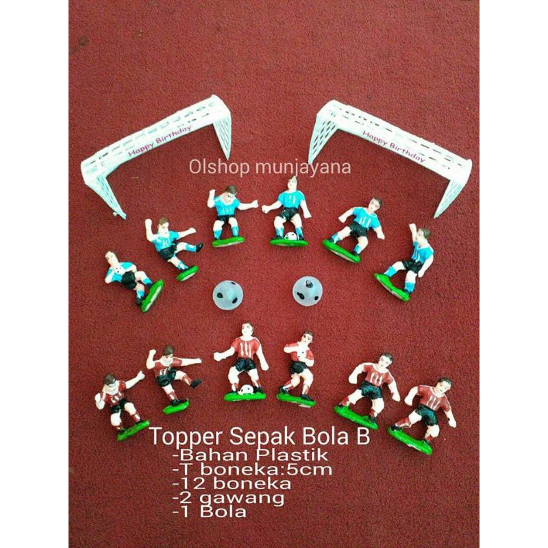 Jual Topper bola/Hiasan kue tart Sepak Bola B | Shopee Indonesia