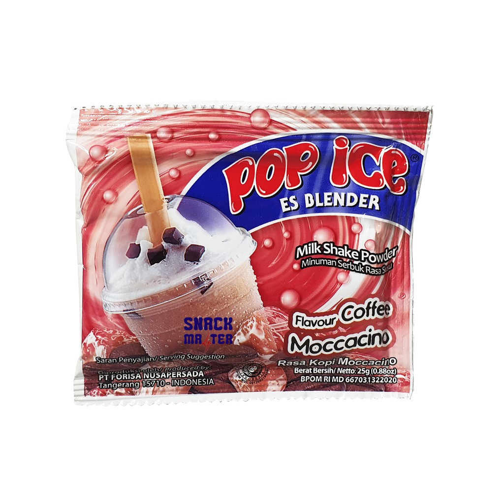 Jual POP Ice Blender Aneka Rasa - Netto 25 gr | Shopee Indonesia