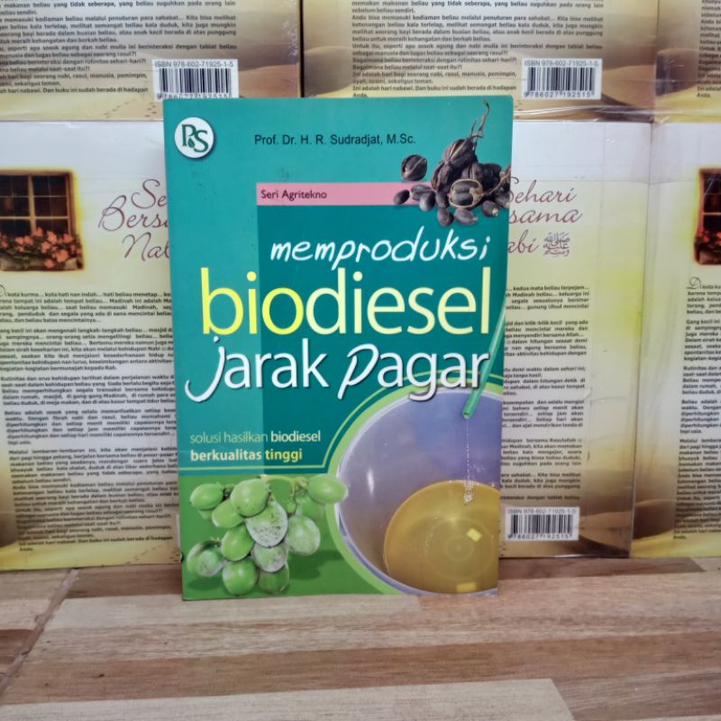 Jual BUKU ORIGINAL - MEMPRODUKSI BIODIESEL JARAK PAGAR | Shopee Indonesia