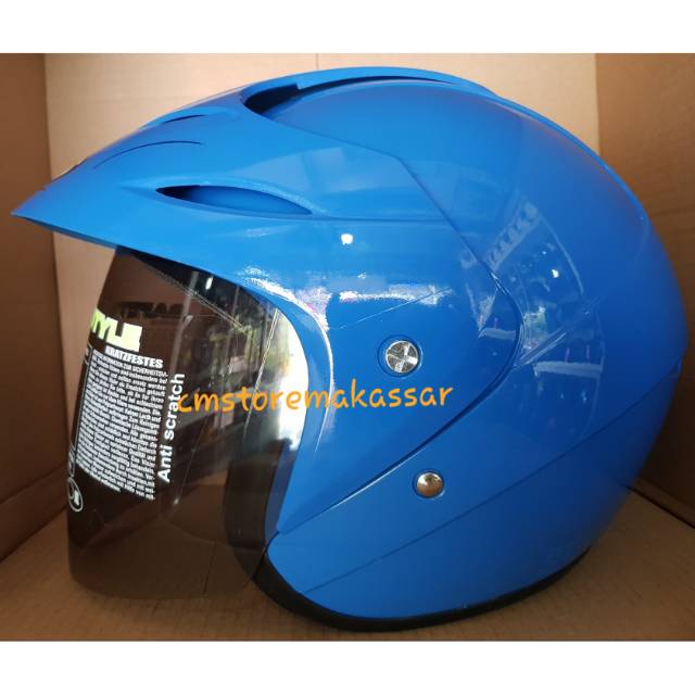 Jual Helm HIU Nico Biru Standar Angkatan Laut / Marinir / Marines ...
