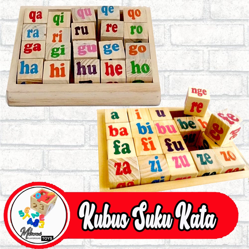 Jual Balok Suku Kata ( MAINAN EDUKASI ANAK) | Shopee Indonesia