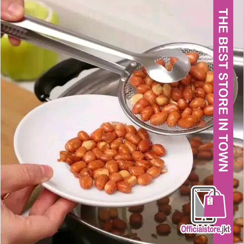 Jual Osj - Jepitan Gorengan Dengan Tirisan Minyak 2 In 1 - Alat ...