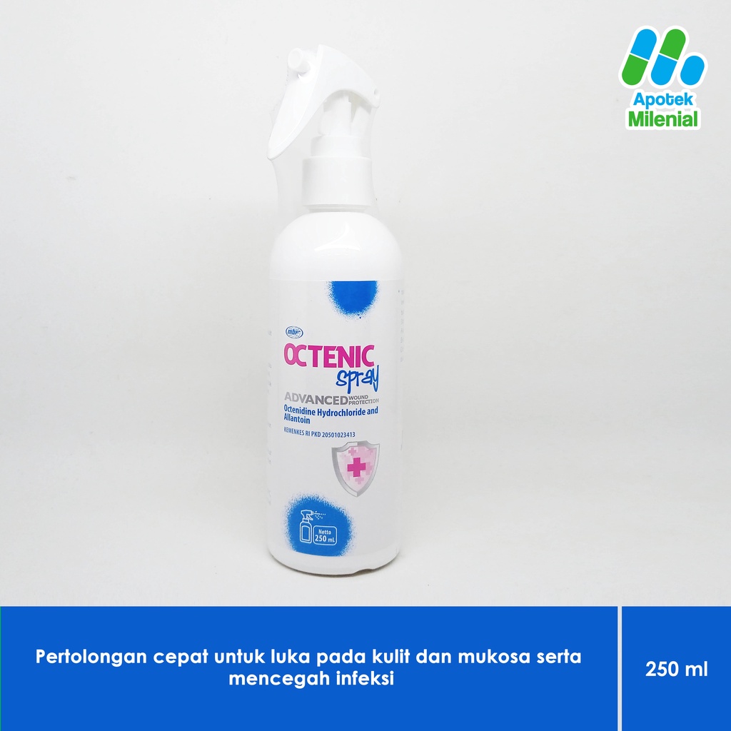 Jual Octenic Spray 250 ml / Perlindungan Luka Pada Kulit | Shopee Indonesia