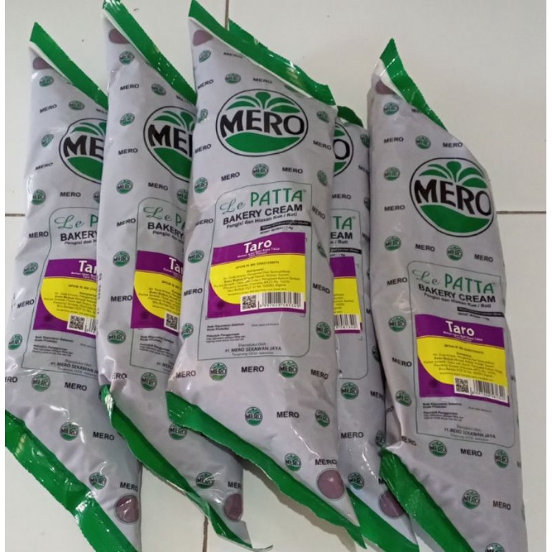 Jual Le Patta Bakery Cream / isian roti taro 1kg | Shopee Indonesia