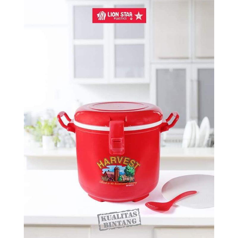 Jual Rice Bucket Ice Bucket Termos Nasi 15 liter Lion Star Aldo ...