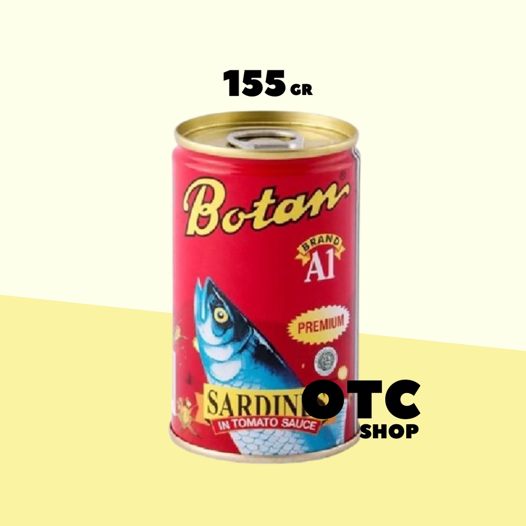 Jual Botan Sarden 155gr | Sardines Kecil Makanan Kaleng Instan Premium ...