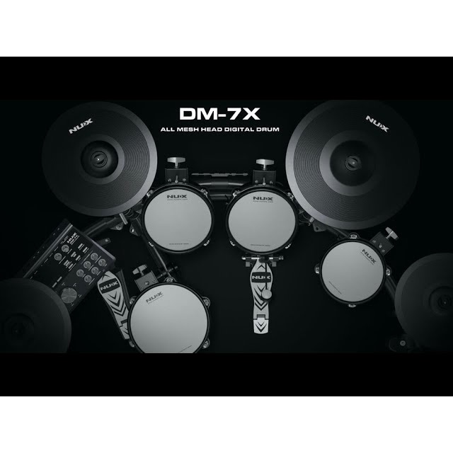 Jual NUX DM7x / DM 7x Drum Elektrik NUX (ORIGINAL - BARU) | Shopee ...