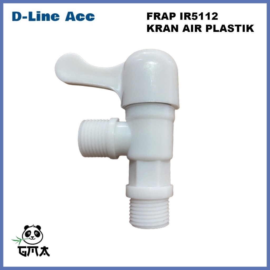 Jual Kran Shower PVC / Keran Closet / Stop Kran Single PVC FRUD IR5112 ...