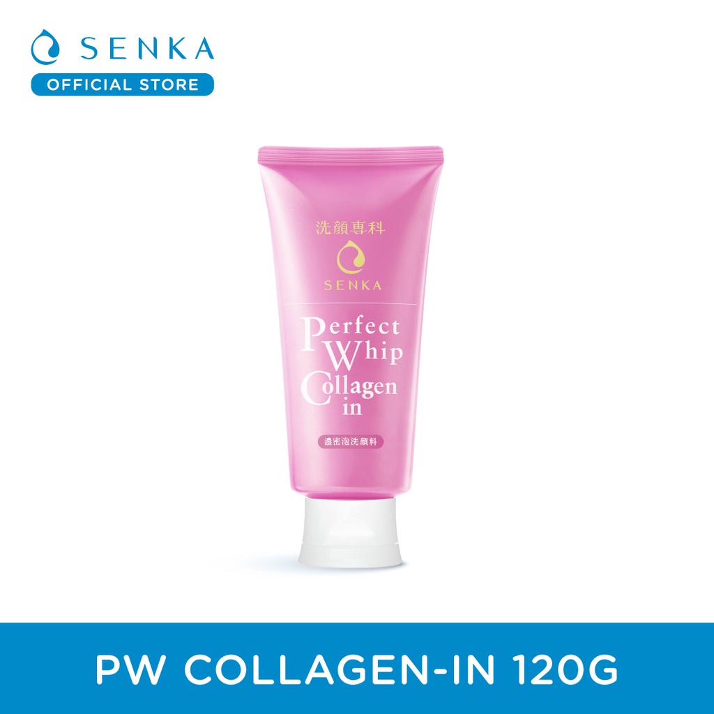 Jual SENKA Perfect Whip Collagen-in 120g (G) | Shopee Indonesia