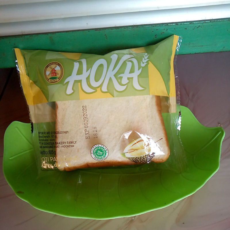 Jual AOKA Roti Panggang Lembut Lumer Viral Rasa Durian | Shopee Indonesia