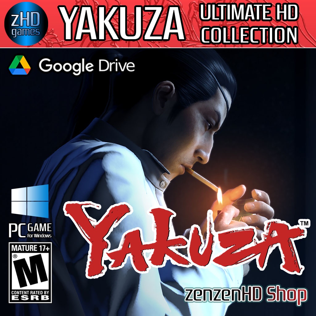 Jual PC Game YAKUZA ULTIMATE HD COLLECTION | YKZ Series 0 1 2 3 4 5 6 7 ...