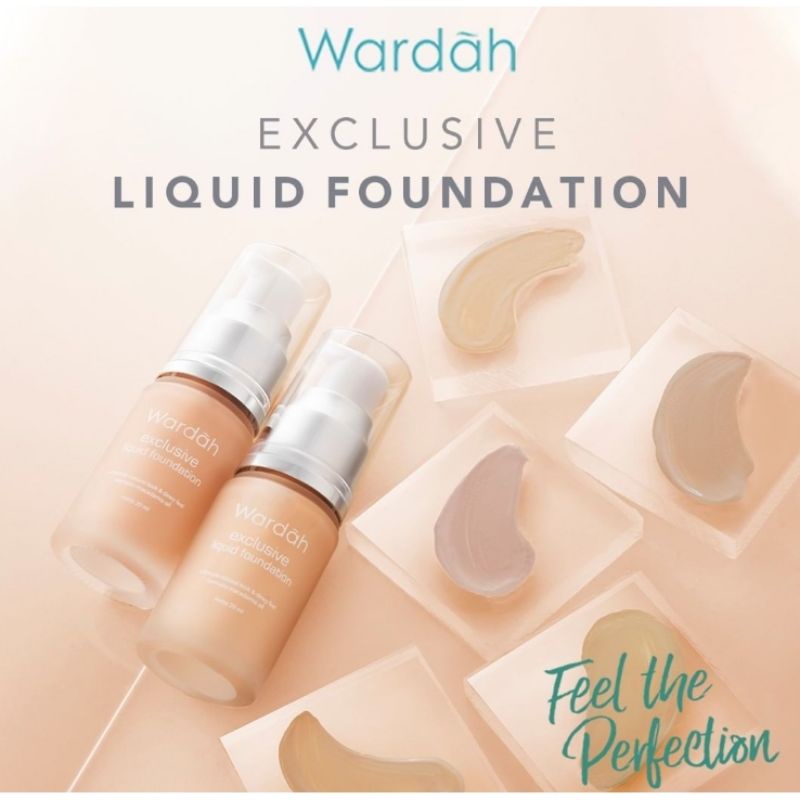 Jual Wardah Exclusive Liquid Foundation | Shopee Indonesia