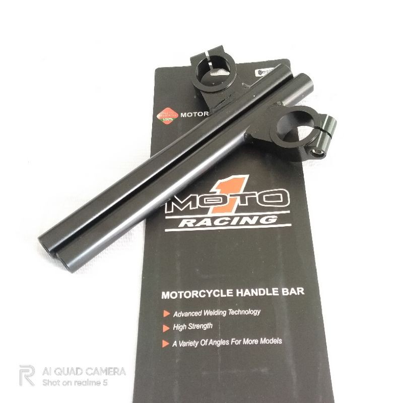 Jual Stang setang jepit drag moto 1 racing as 33/ 15 derajat black ...