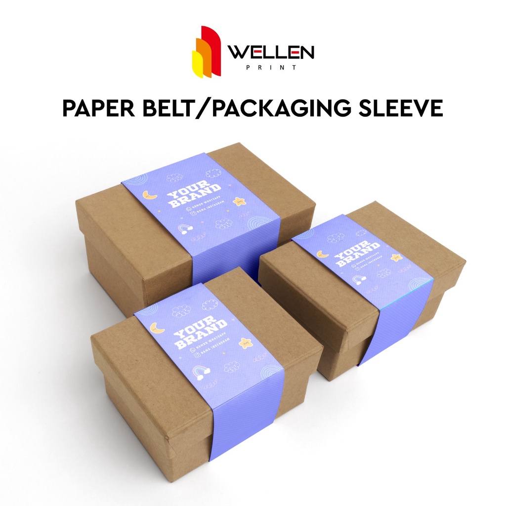 Jual WELLEN PRINT - Cetak Paper Belt Custom / Print Label Segel Box ...