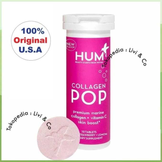 Jual HUM COLLAGEN POP MARINE COLLAGEN DRINK, SKIN SUPPLEMENT WITH ...