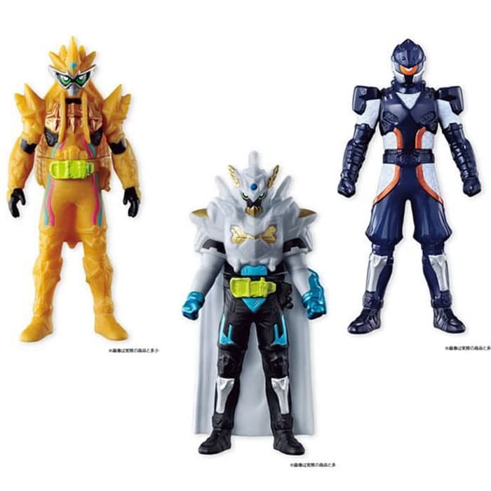 Jual figure Kamen Rider Ex Aid Muteki Brave Ninja player Sofubi Hero ...