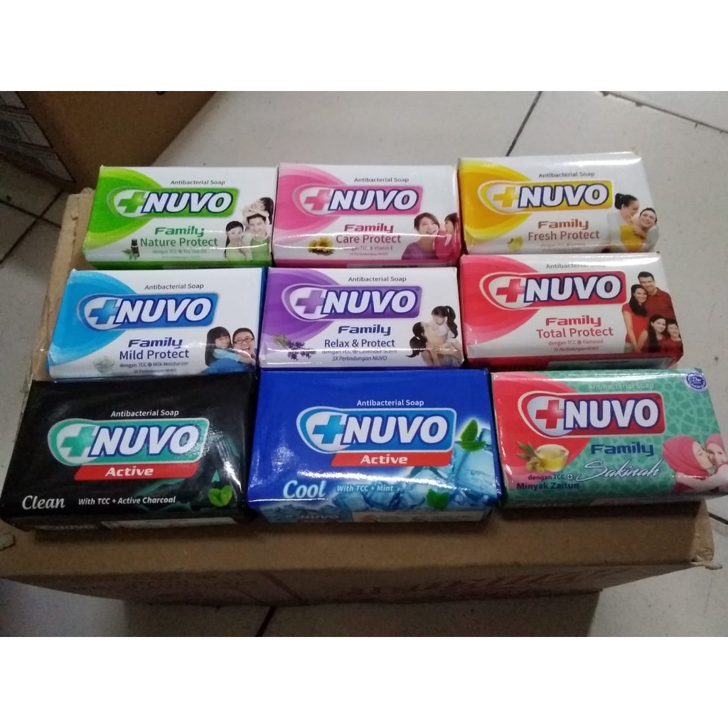 Jual Sabun Batang Nuvo 80 gr | Shopee Indonesia