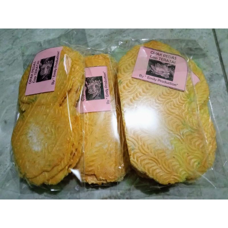 Jual Opak Setan/Opak Pedas Tipis Khas Giri - Asli (Baca Deskripsi ...