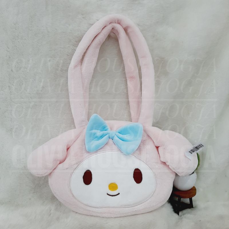 Jual Tas Bahu My Melody Bulu Tas My Melody Tas Slempang My Melody Pink ...