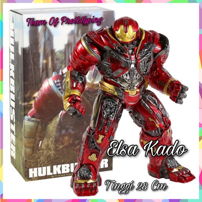 Jual Marvel Avengers Endgame Hulkbuster Action Figure Hulk Buster ...
