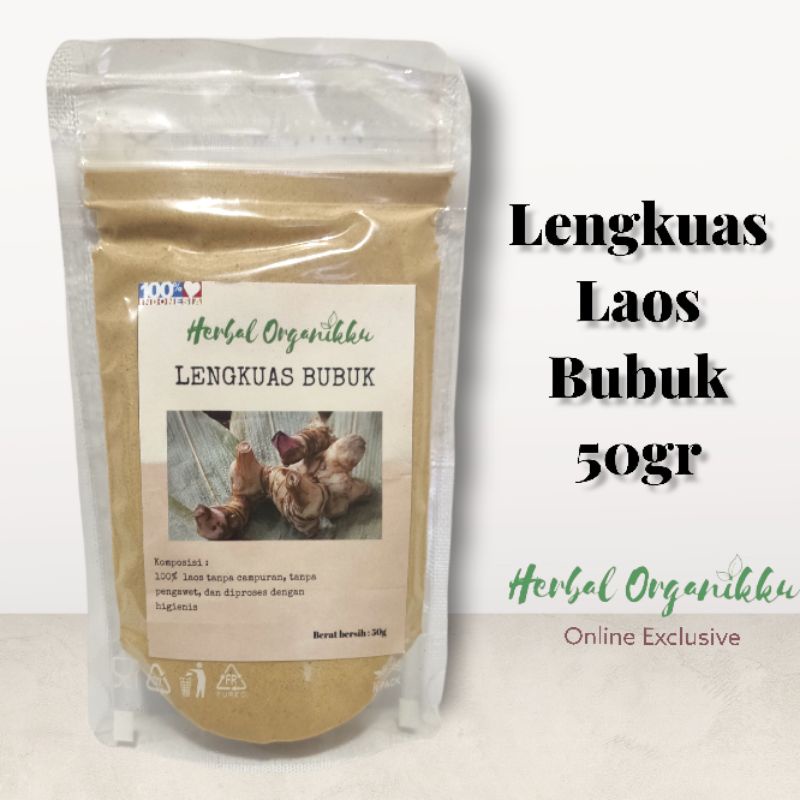 Jual Lengkuas Bubuk 25 & 50gr | Galangal Powder | Laos | Shopee Indonesia