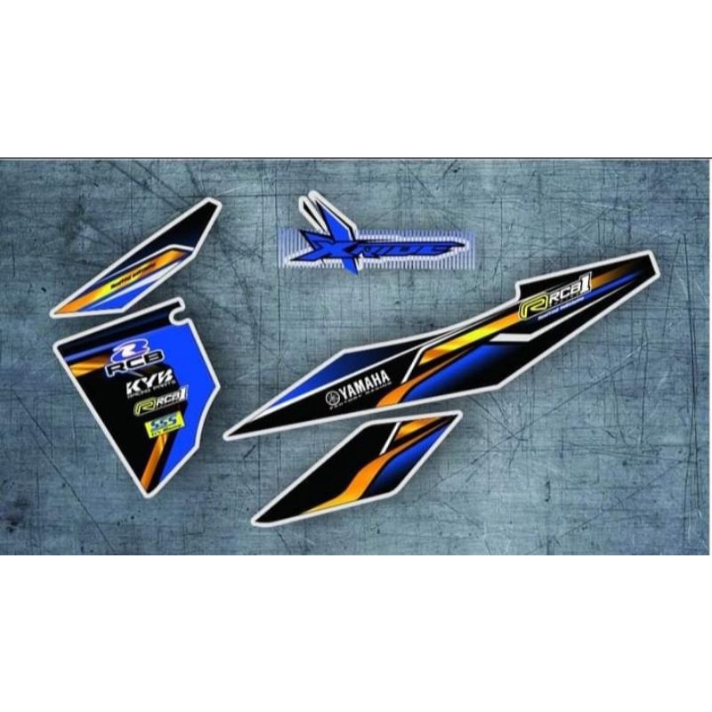 Jual Sticker variasi X Ride lama/pertama | Shopee Indonesia