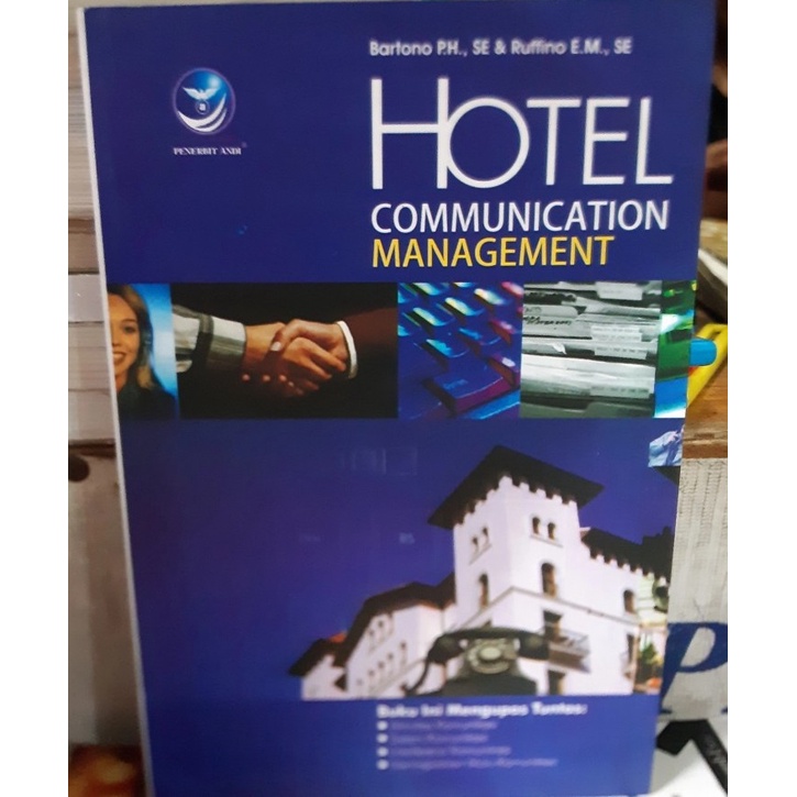 Jual Buku Hotel Communication Management Bartono | Shopee Indonesia