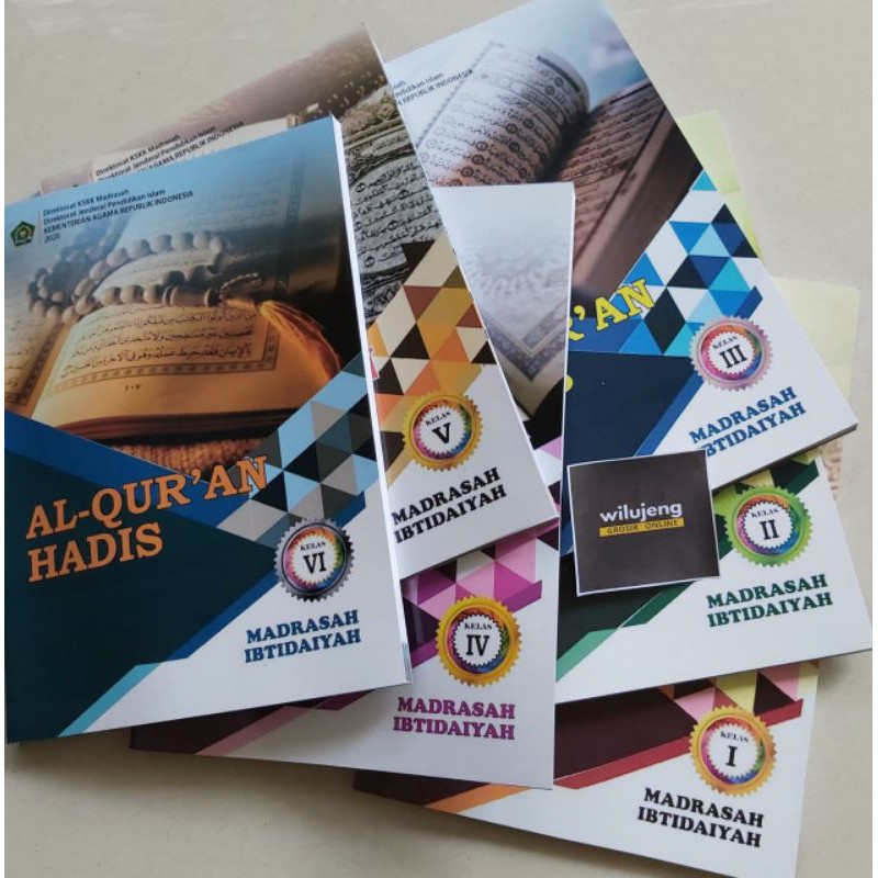 Jual Buku Siswa Al Quran Hadis Kelas 1 2 3 4 5 6 Mi Kma Terbaru