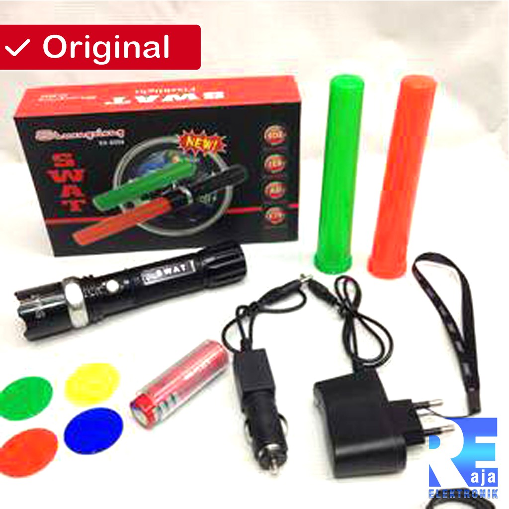 Jual Senter Police Swat 88000 Watt | Shopee Indonesia