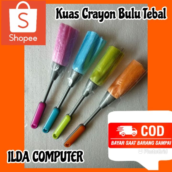 Jual Kuas pembersih ampas crayon Sulak gambar (besar) | Shopee Indonesia