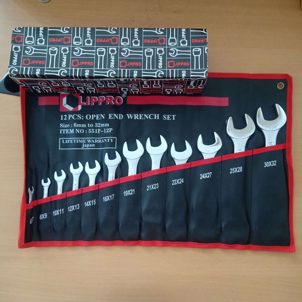 Jual LIPPRO OPEN END WRENCH SET KUNCI PAS SET | Shopee Indonesia