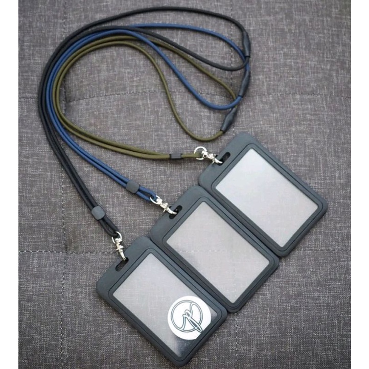 Jual minimax lanyard premium id card 2 Sisi tali id card kalung id card ...